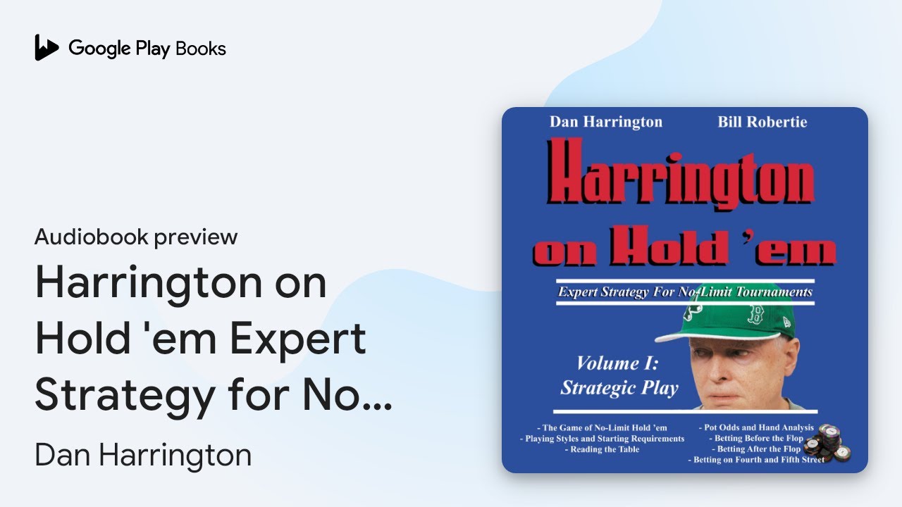 Harrington on Hold 'em Expert Strategy for No… by Dan Harrington ...