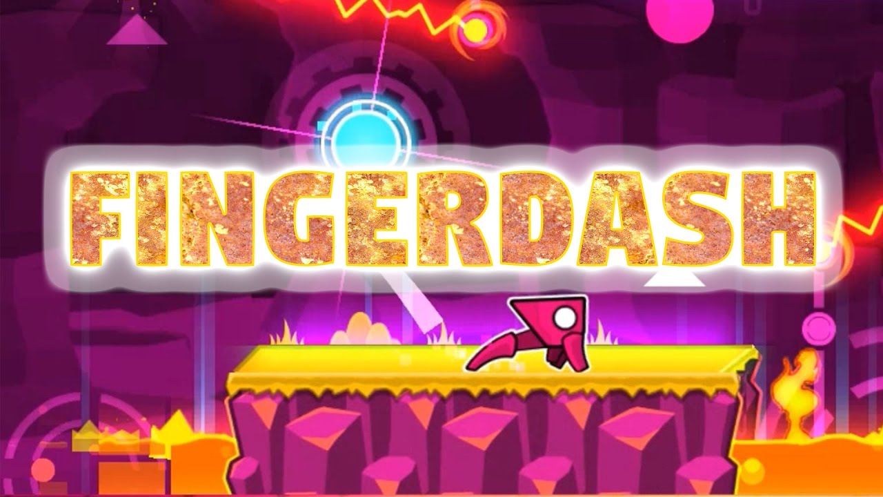GEOMETRY DASH | Fingerdash - YouTube