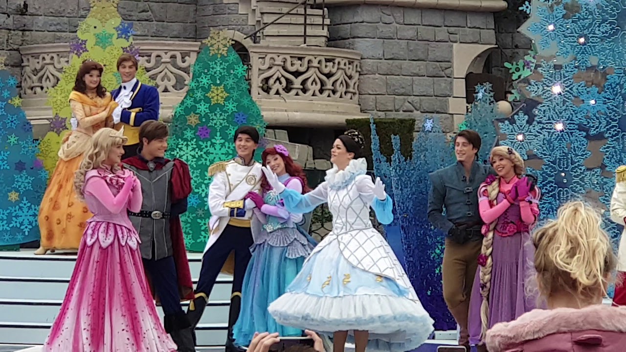 Vlog #46 The Royal Sparkling Winter Waltz - Disney Prince & Princesses ...