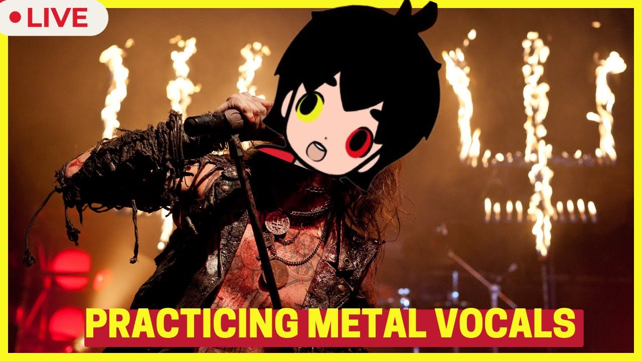 🛑[KARAOKE] Practicing Metal Vocals Session 5 - YouTube