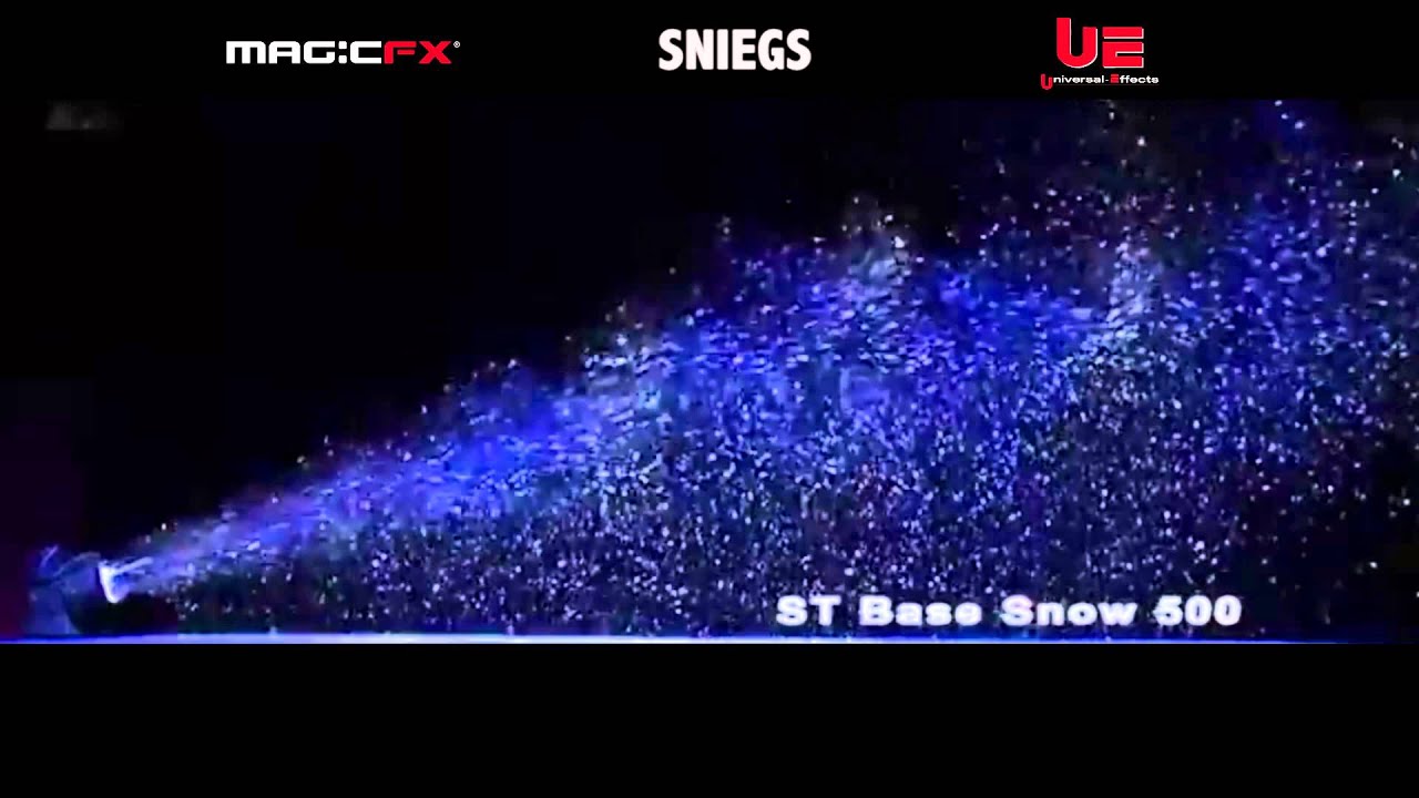 SNIEGS / SNOW - Special effect service - YouTube