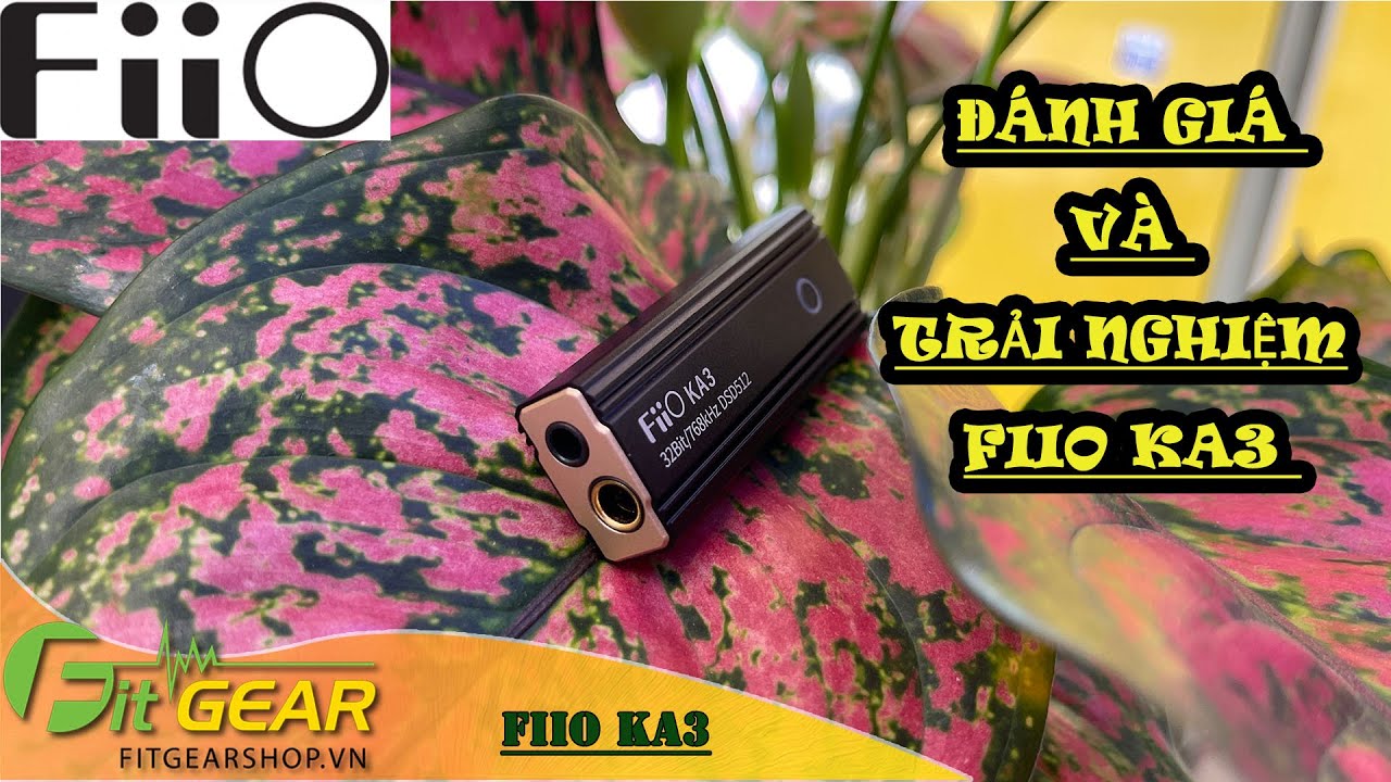 Fiio KA3 | Review DAC/AMP Portable Fiio KA3 - YouTube