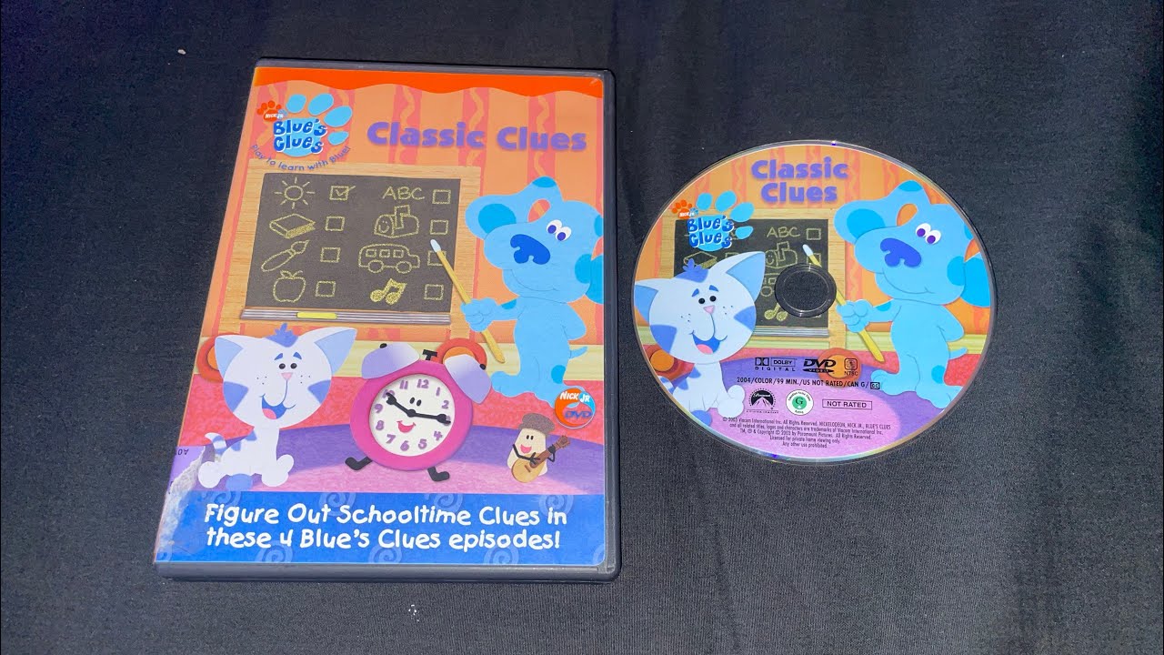 Opening To Blue’s Clues: Classic Clues 2004 DVD - YouTube
