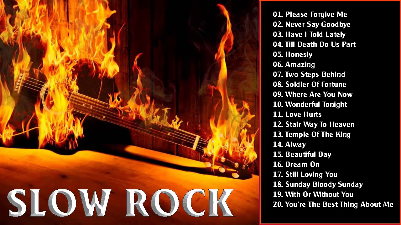 U2, Aerosmith, Bon Jovi, Eagles, Scorpions, LedZeppelin 📻 Greatest Slow ...