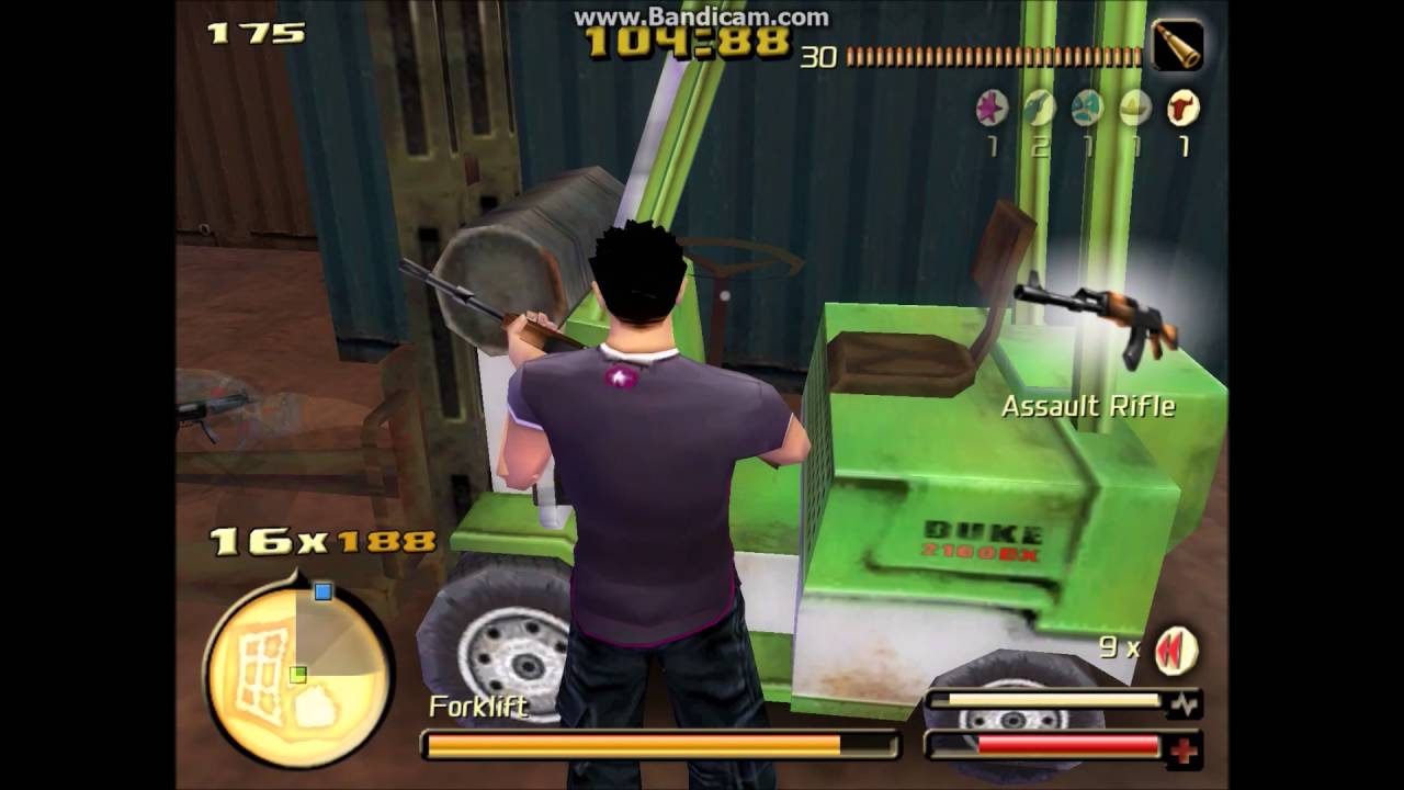 TOTAL OVERDOSE gameplay walkthrough Part 27: Dump through the Rump ...