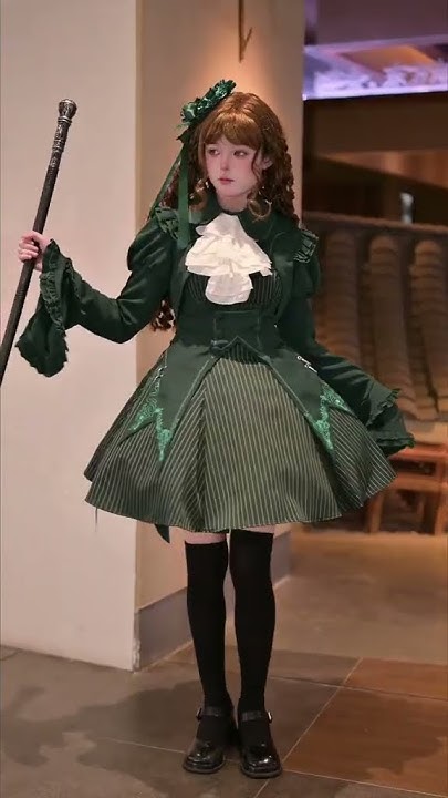 Lolita你真的把我养的很好…lolita lo裙安利 lo娘 三坑少女 普通人也能把lolita穿好看 - YouTube