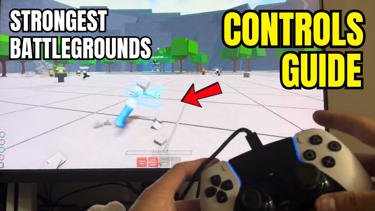 Roblox The Strongest Battlegrounds: PS4/PS5 Controls Guide Tutorial ...