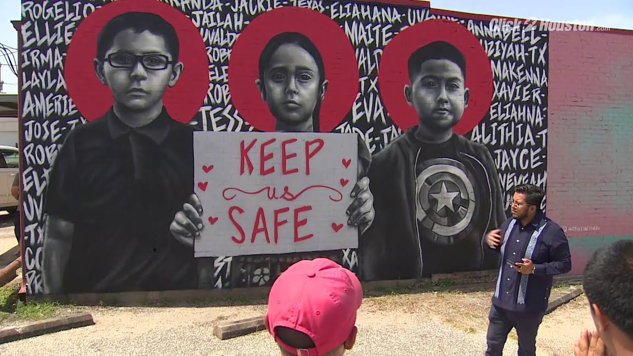 ‘We must not forget’: FIEL unveils mural honoring Uvalde shooting ...