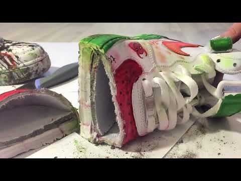 Helga Li   White AF1 Paint and Burning Re-Upload (4TheWolfX)