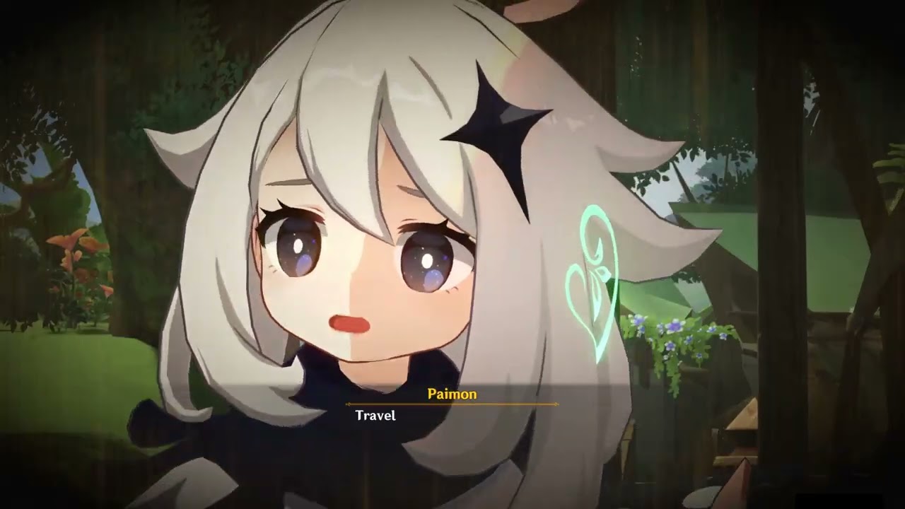 Paimon Cry when Traveler leave her behind | Japanese Dub - YouTube