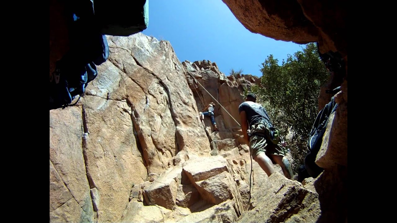 sarah climbing - YouTube