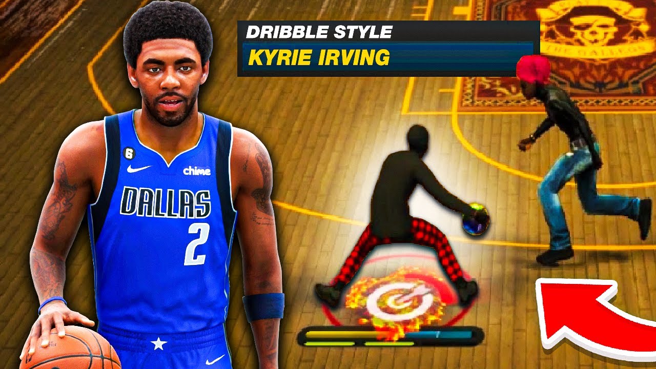 *NEW KYRIE DRIBBLE STYLE IS SHIFTY AND OP ON NBA 2K23 CURRENT GEN! BEST ...