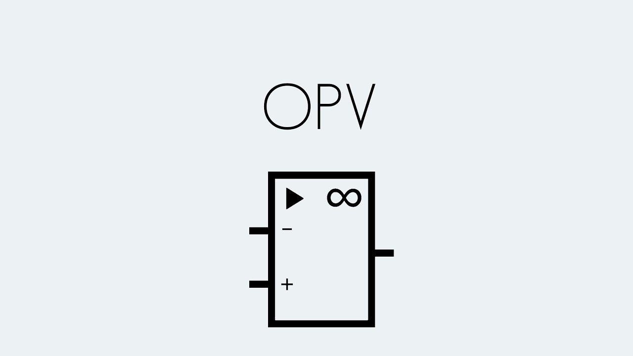 OPV | Operationsverstärker | Begriffserklärung - YouTube