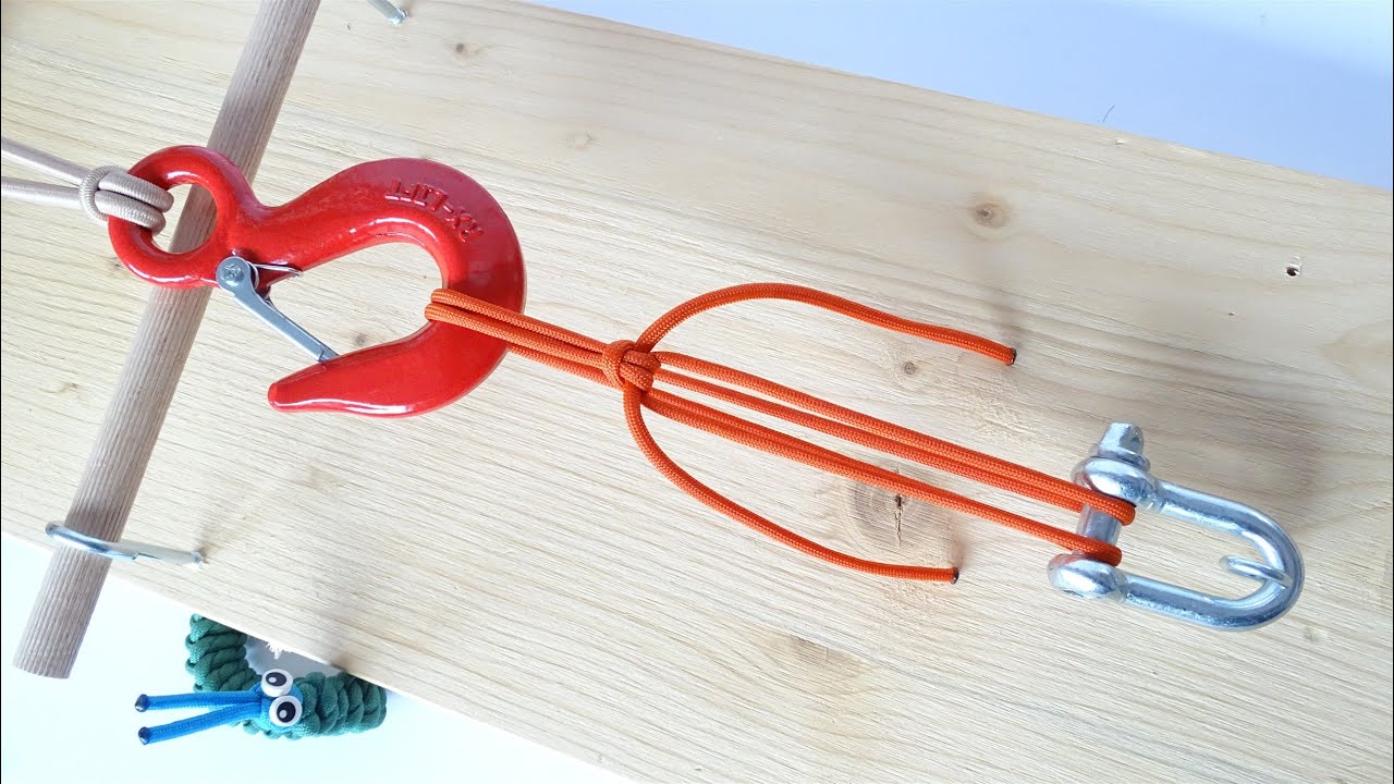 Amazing Rope Tensioning Auto Lock System - Clean View Tutorial - Cow ...