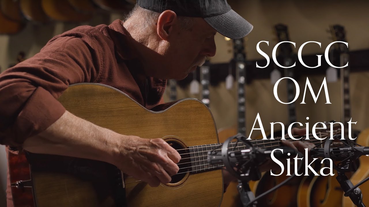 Santa Cruz OM 2019, Ancient Sitka Spruce & "The Tree" Mahogany | Bill Cooley - YouTube