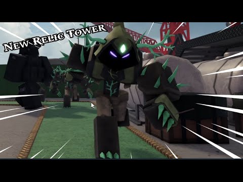 New Relic Tower is OP - Tower Defense X Halloween Update - YouTube