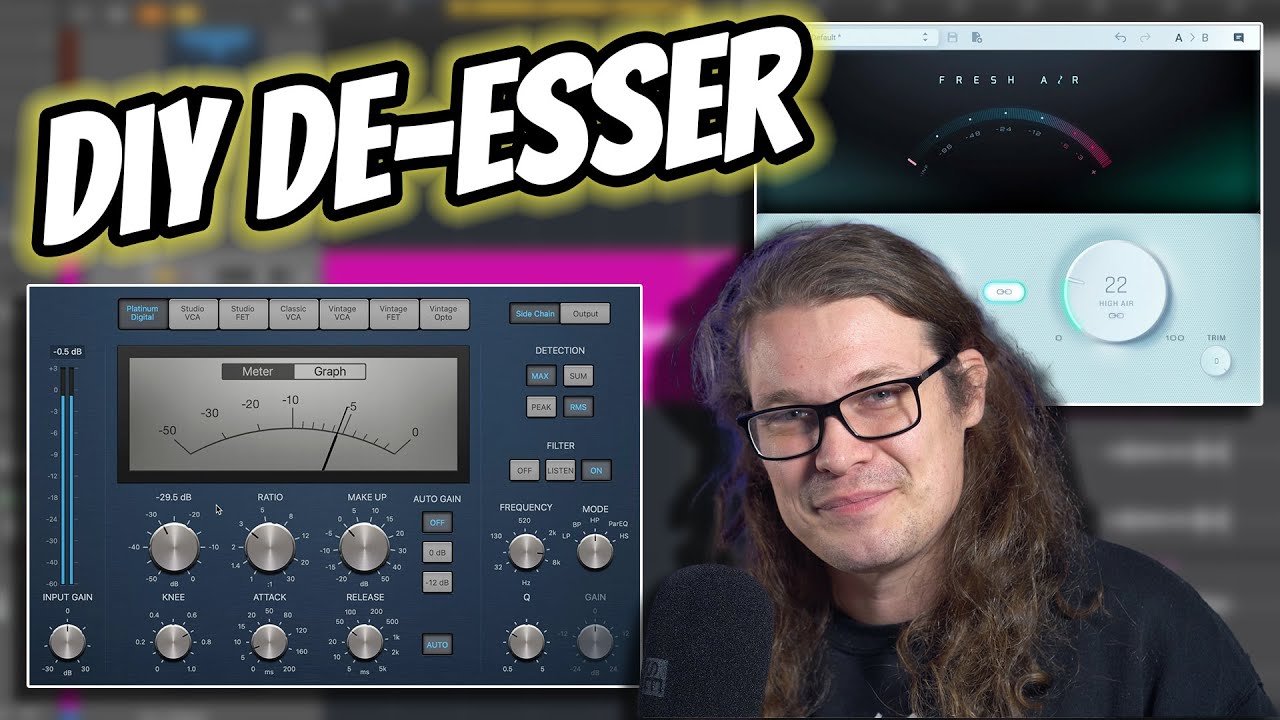 DIY De-Esser For Smoother Vocals in Logic Pro - YouTube