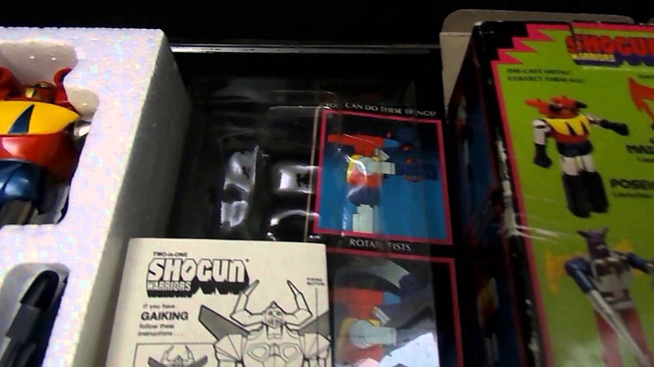 Vintage 1970s 1977 Toho Popy Toei Mattel Shogun Warriors Die Cast Metal ...