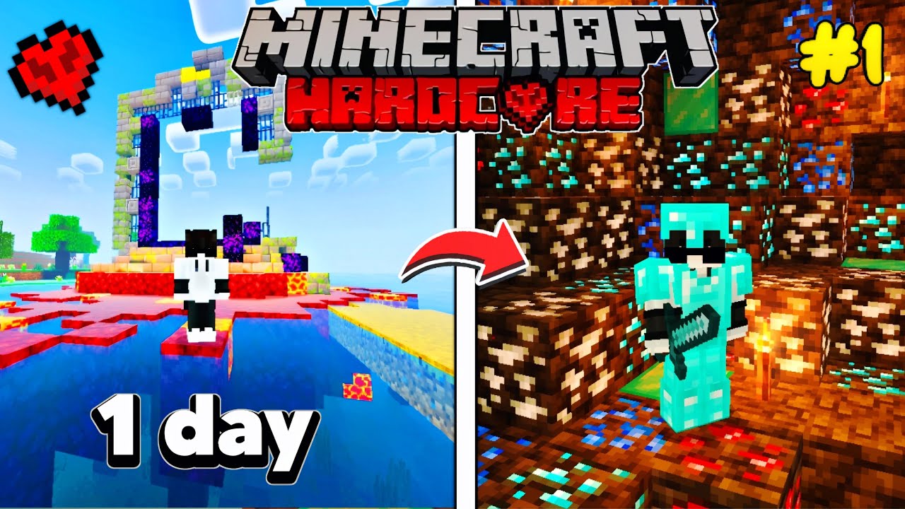 WELCOME TO MY MINECRAFT HARDCORE EPISODE #1 - YouTube