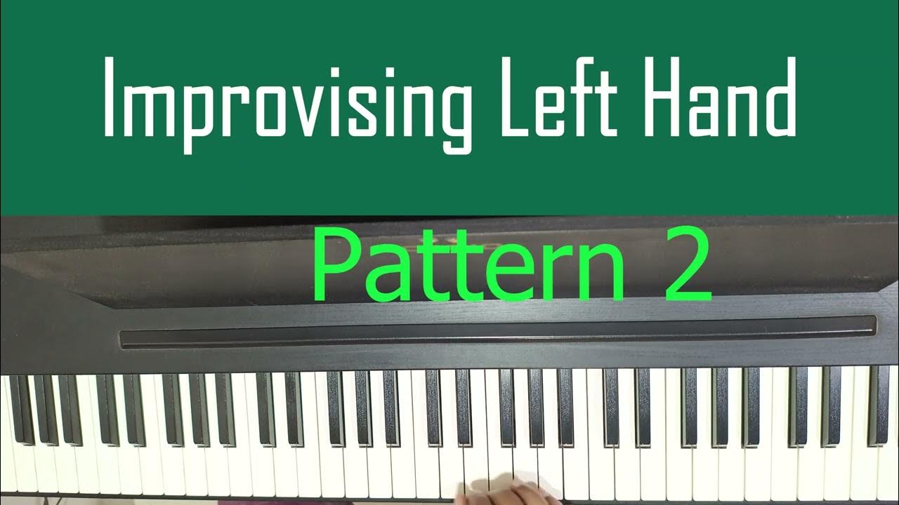 Left Hand piano exercises | Piano lessons | Piano Left hand patterns ...