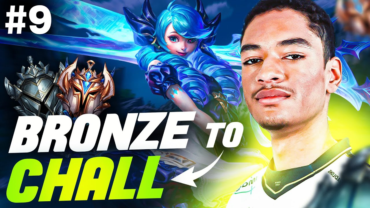 Jouer facilement un matchup mêlée vs range - Bronze to chall #9 - YouTube