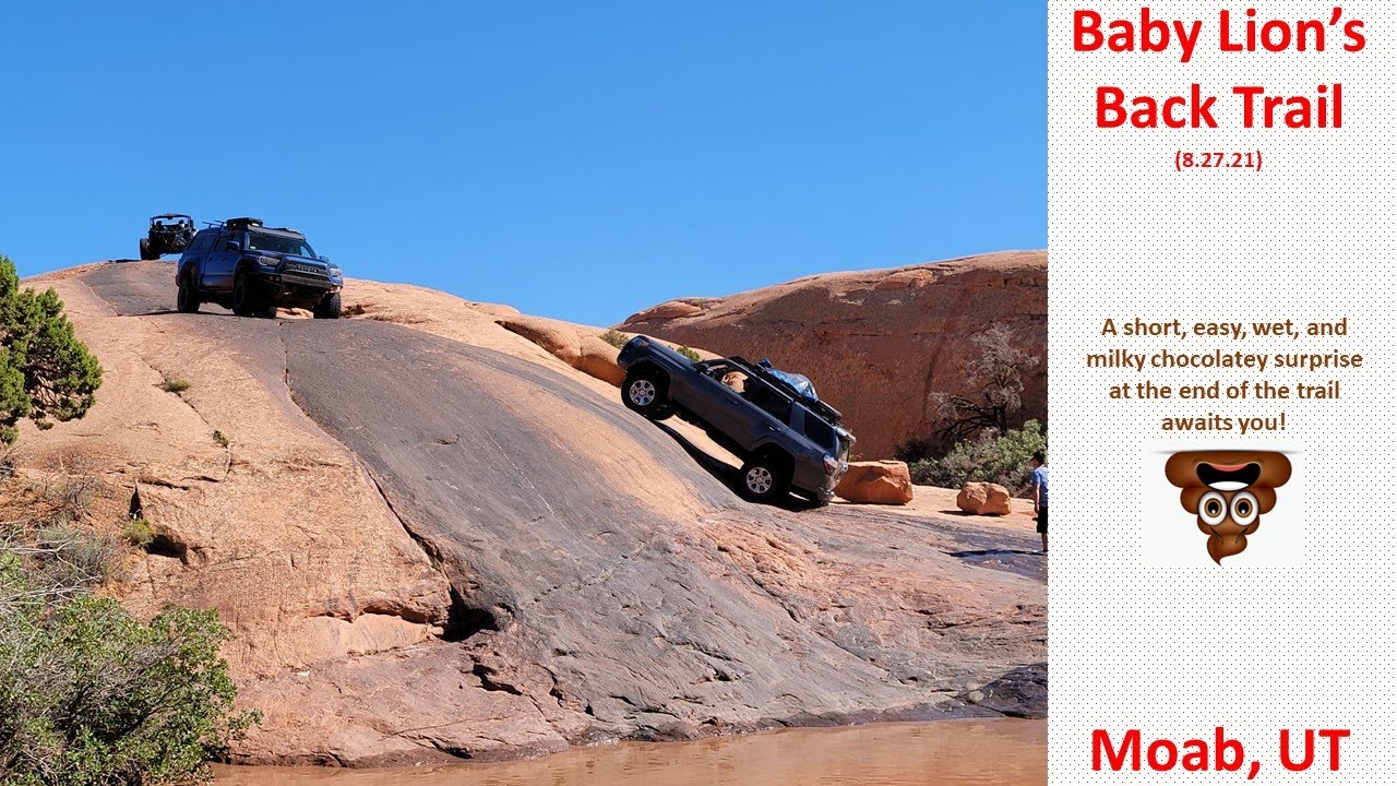 Baby Lion's Back Trail - Moab, UT - YouTube