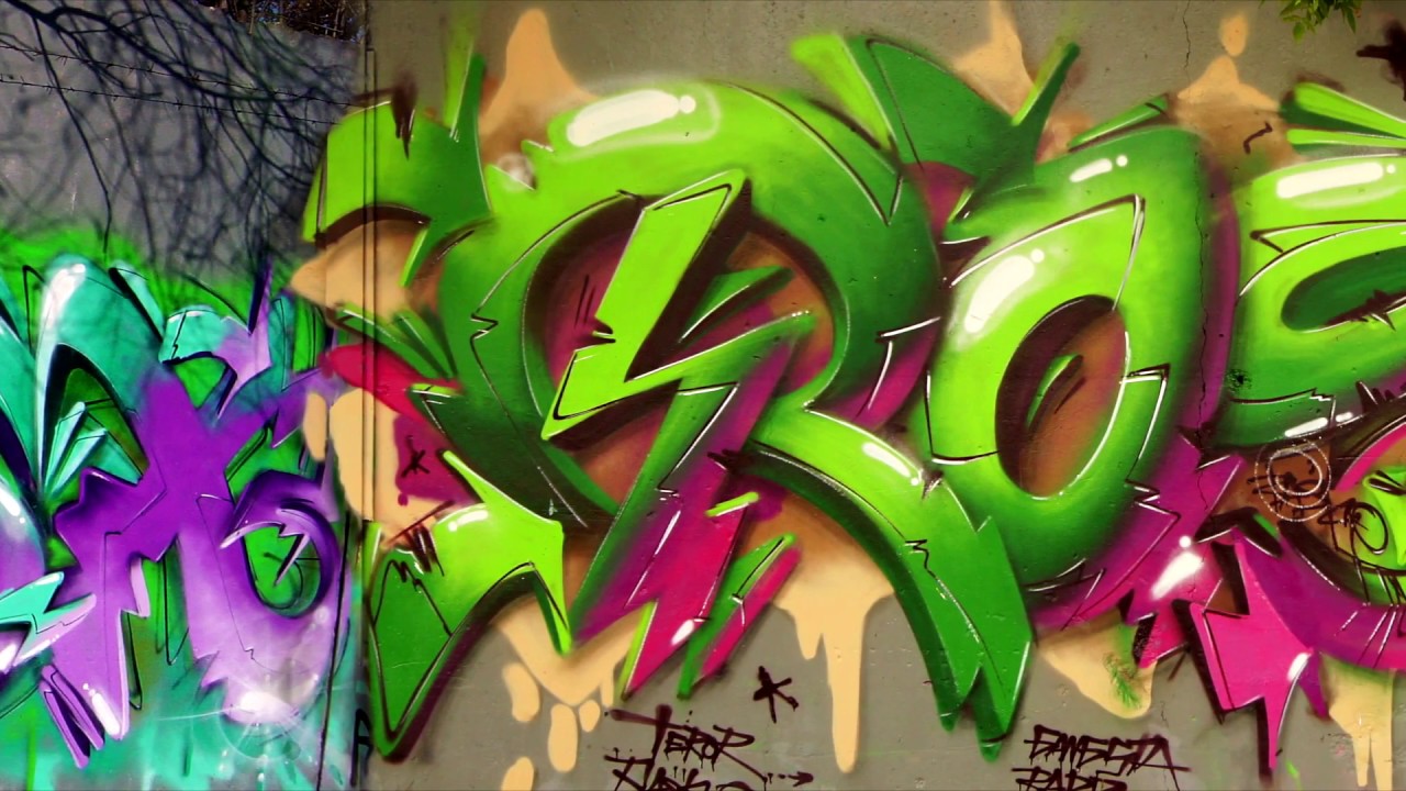 RASKO Art supercollage! Street Graffiti - YouTube