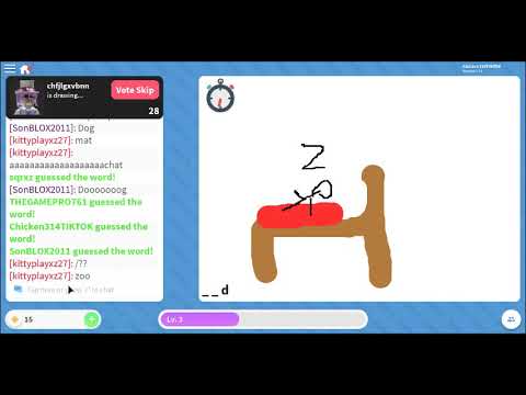 draw it roblox - YouTube