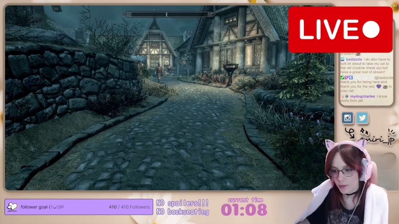 🔥 LIVE: The Elder Scrolls V: Skyrim – Adventure Awaits with Patricia Poma Hinojosa! 🏰 - YouTube