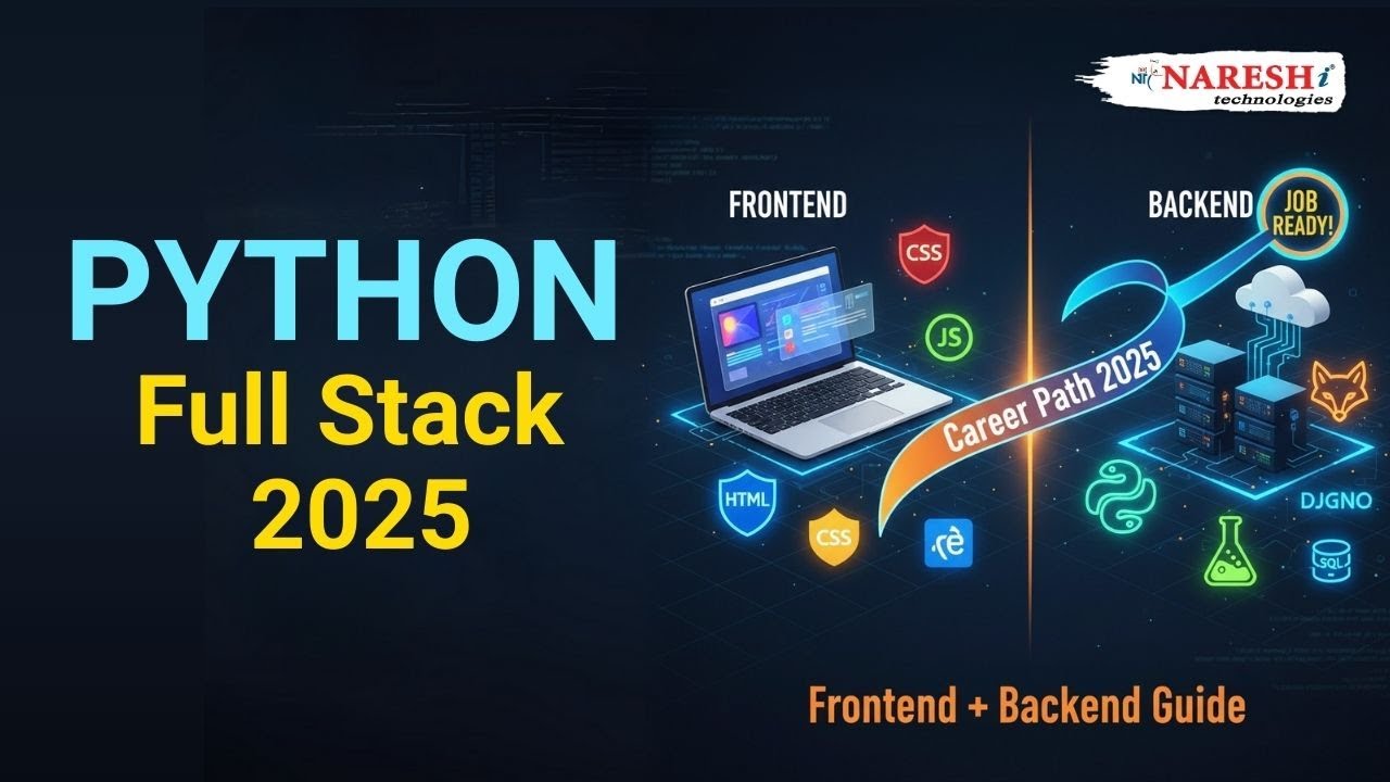 Complete Python Full Stack Developer Career Path 2025 Frontend Backend Web Development Guide ...