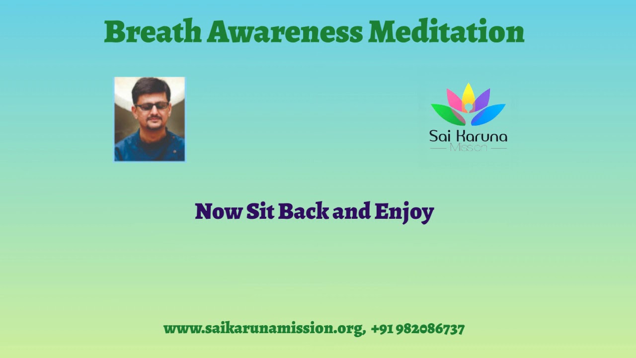 Guided Meditation for Breath Awareness (English) - YouTube