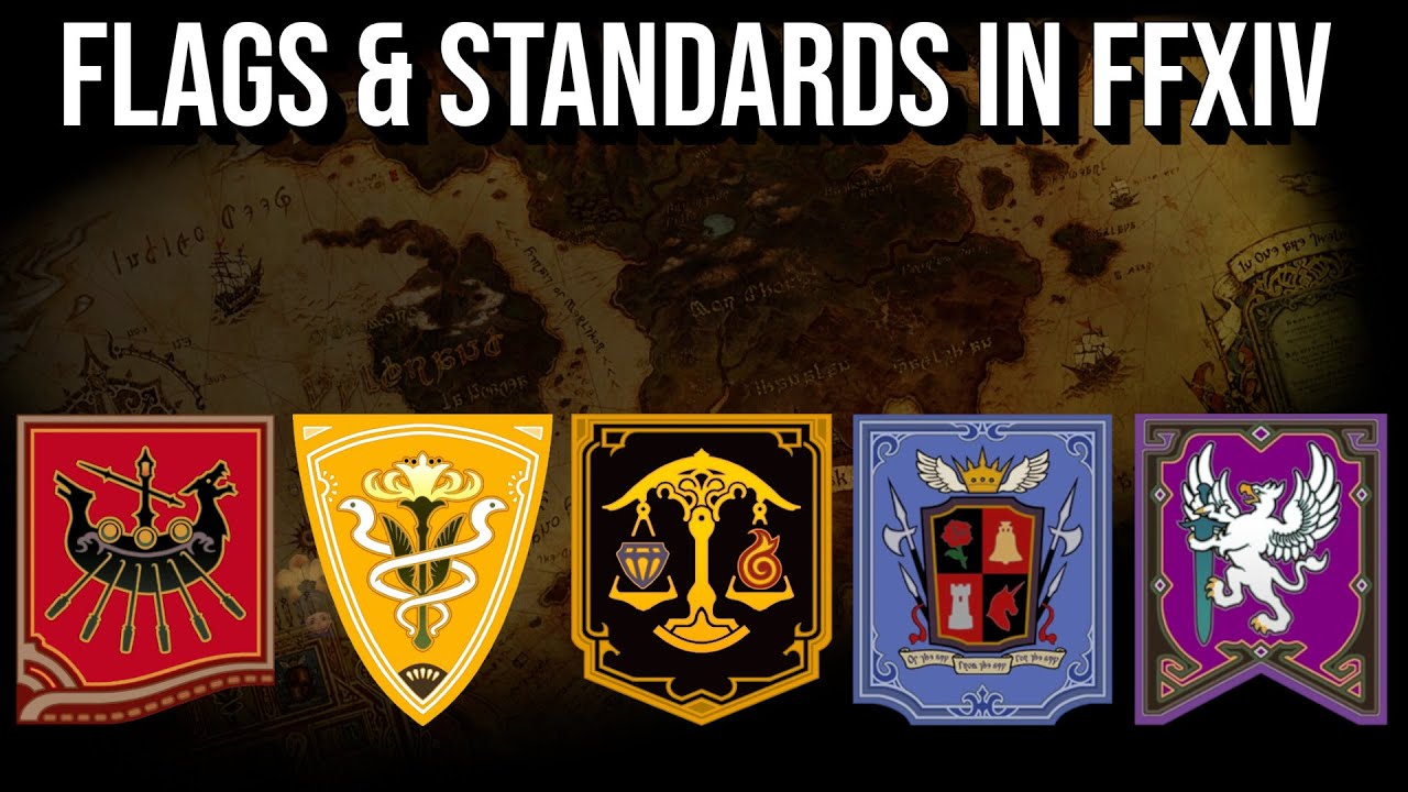 Flags & Standards in FFXIV - YouTube