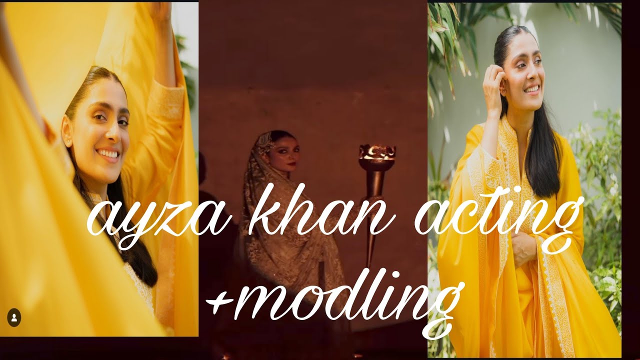 #ayza khan modeling and acting - YouTube