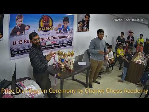 Prize Distribution Ceremony By Chariot Chess Academy 24-jun-24, Surat ...