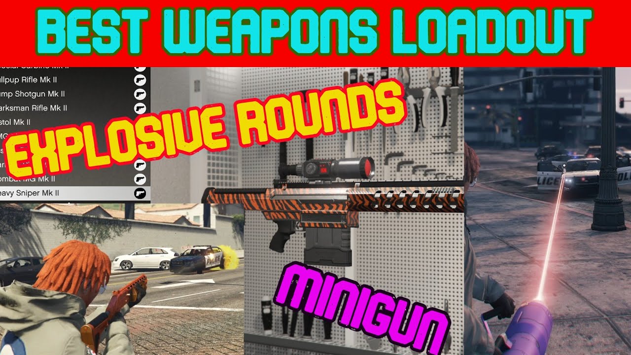 GTA Online Basics Guide | Weapon Loadout | win at PVP & PVE - YouTube