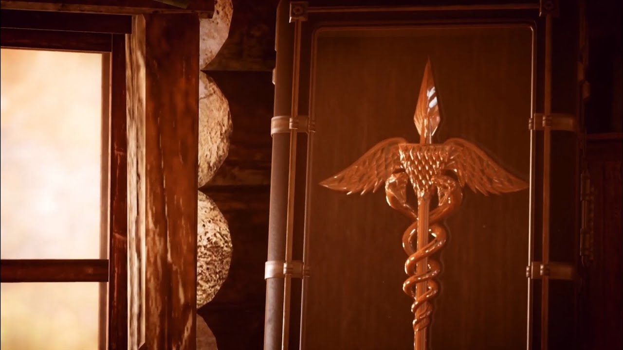 Assassin's Creed Valhalla - Layla Hassan with Staff of Hermes - Shaun ...