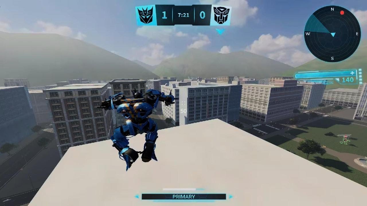 Roblox Transformers crossfire - YouTube