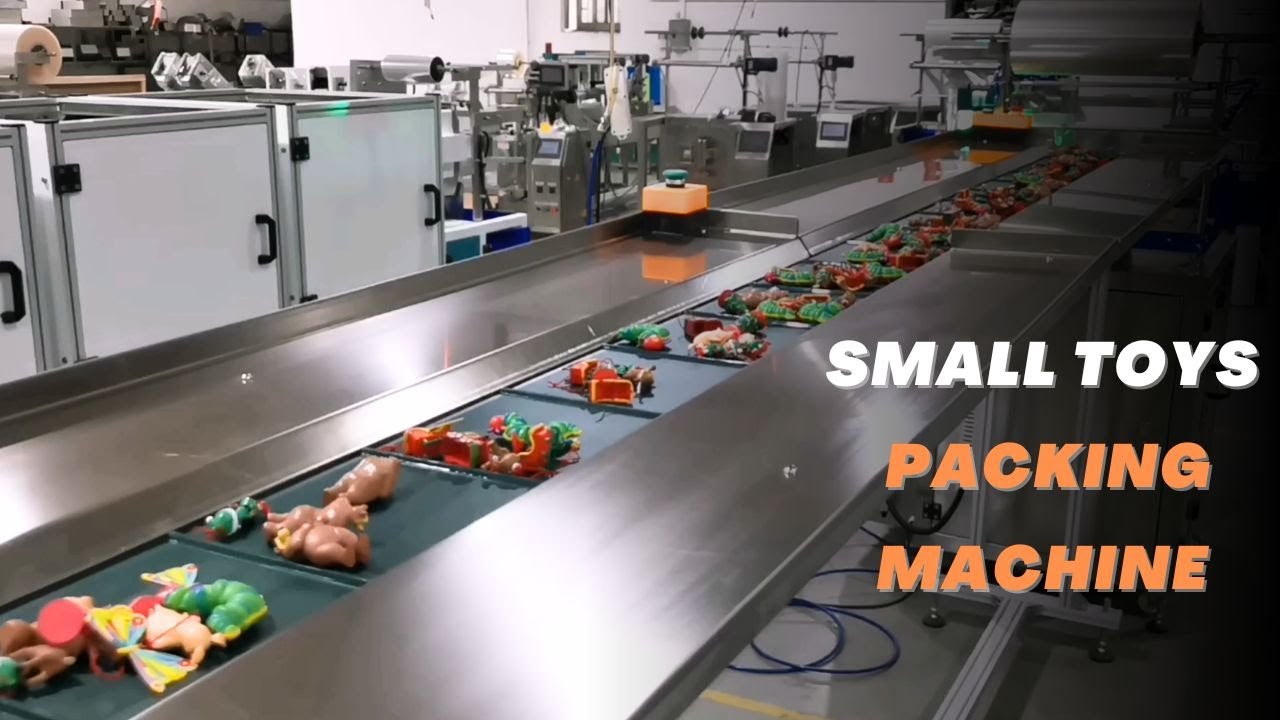 Small Toys Accessories Bricks Packing Packaging Machine - YouTube