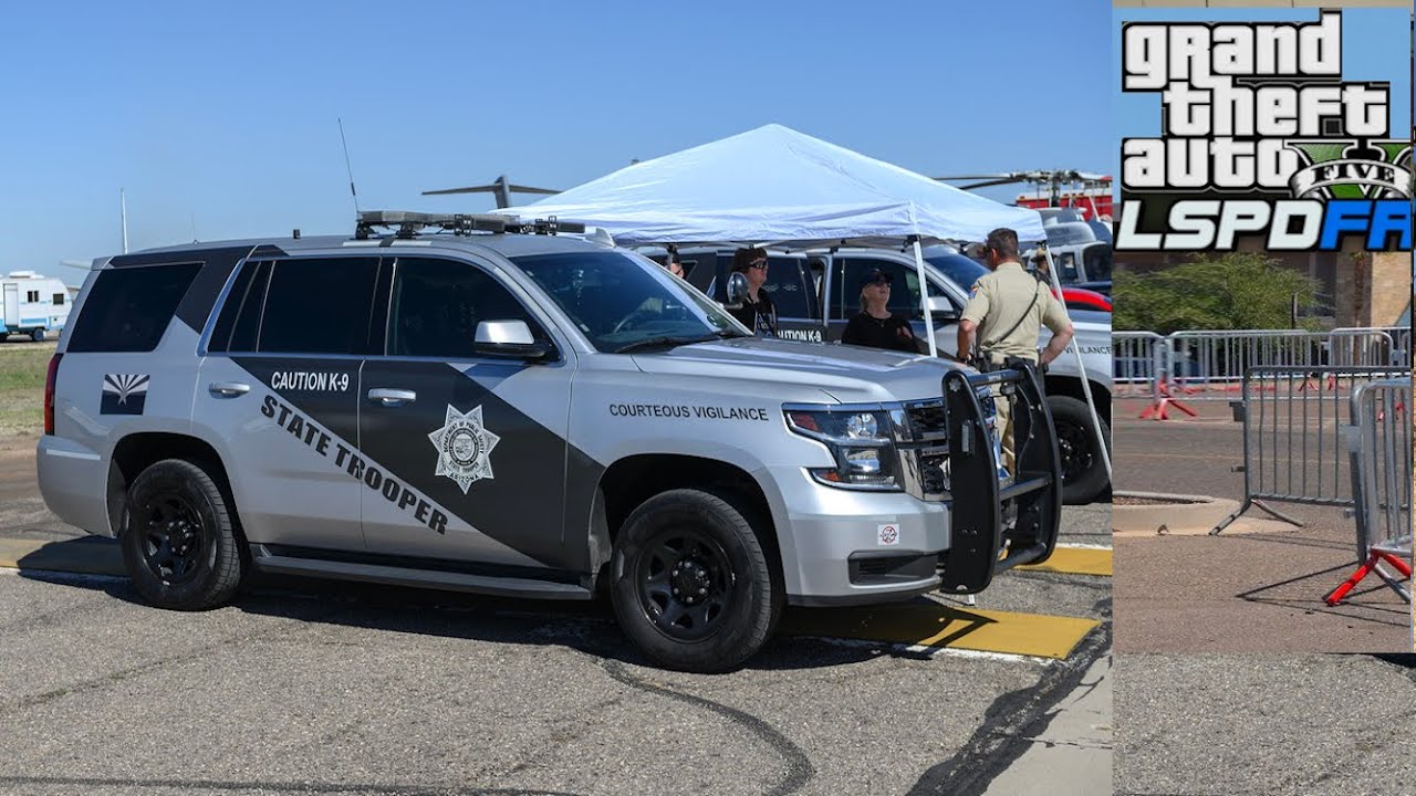 LSPDFR GTA 5 I REQUEST I Arizona Highway Patrol - YouTube