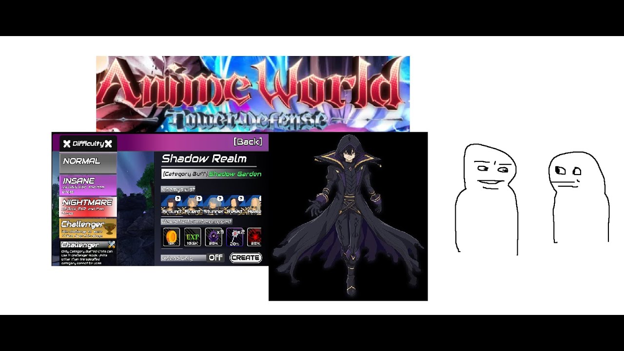 Roblox AWTD Shadow Realm (Nightmare) | Blood Queen Part 1 - YouTube