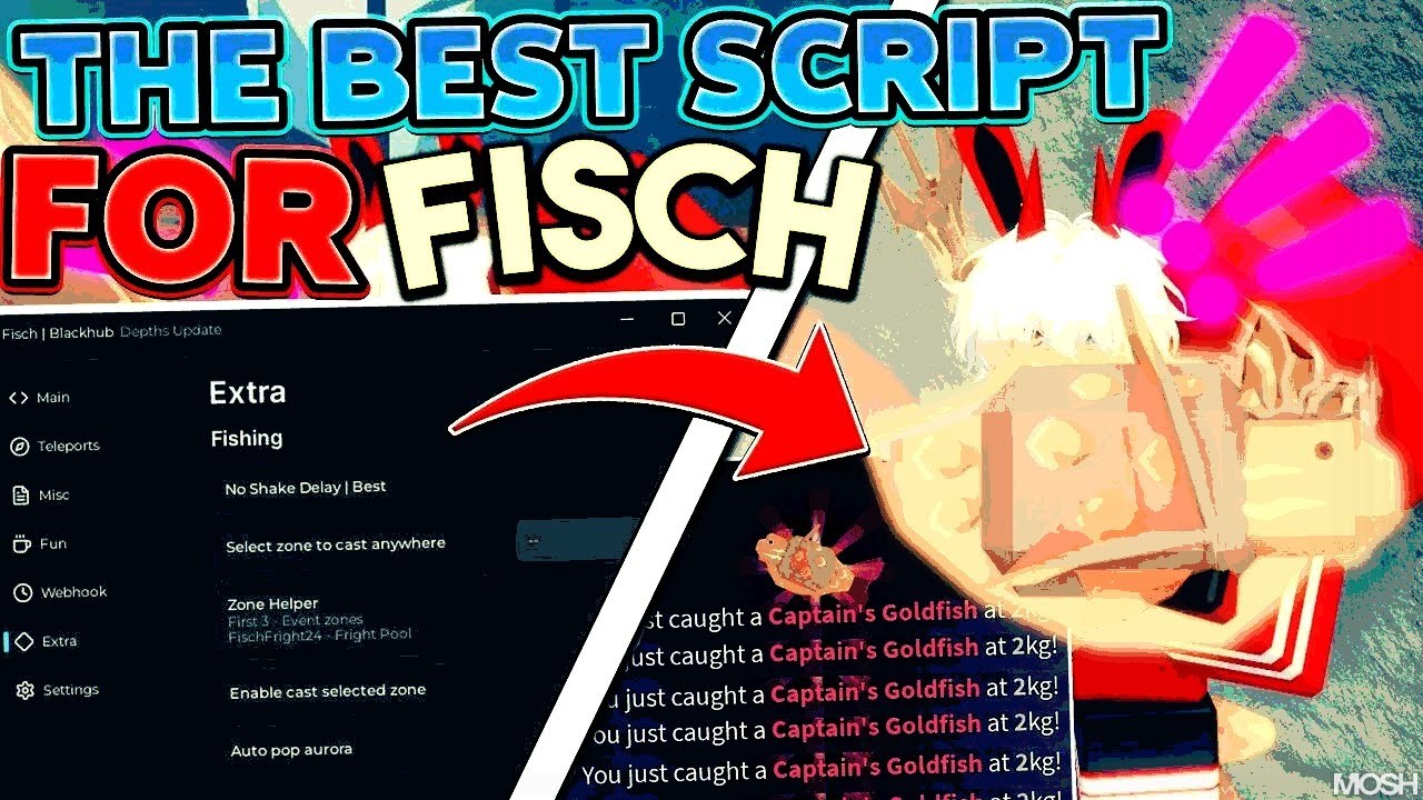 Roblox Fisch Script - Keyless Auto Fish, Instant Catch, Dupes ...