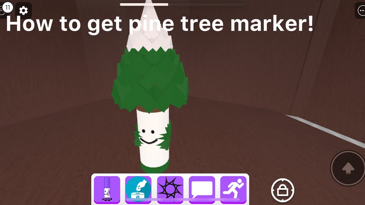 How to get the pine tree marker! |find the markers - YouTube
