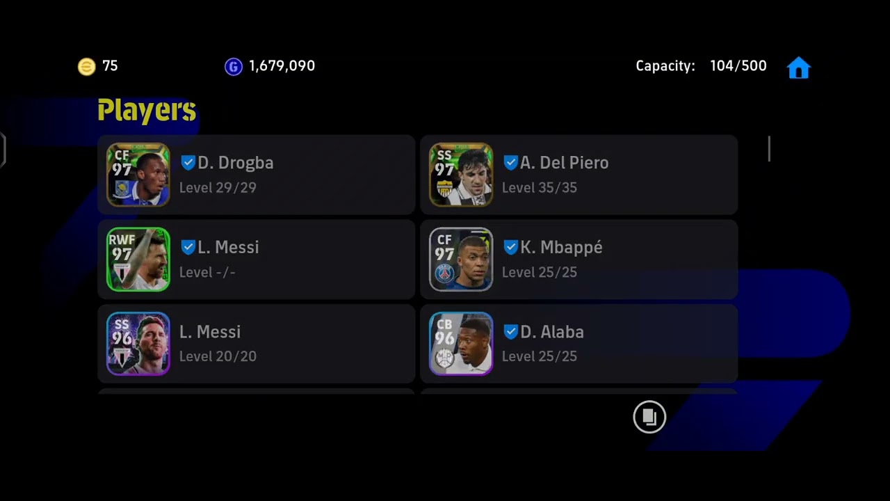 How to see player stats in efootball 24 | PES Zone - YouTube