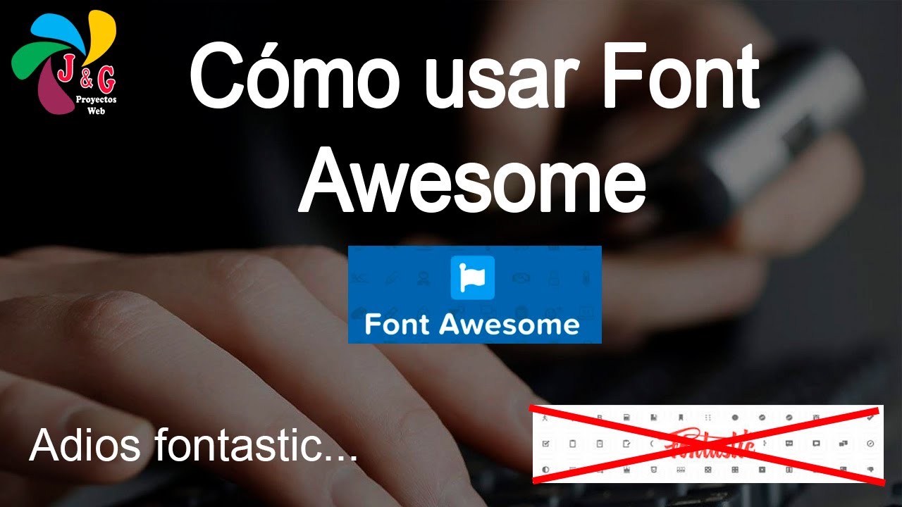 ¿Qué pasa con fontastic? | Cómo usar Font Awesome - YouTube