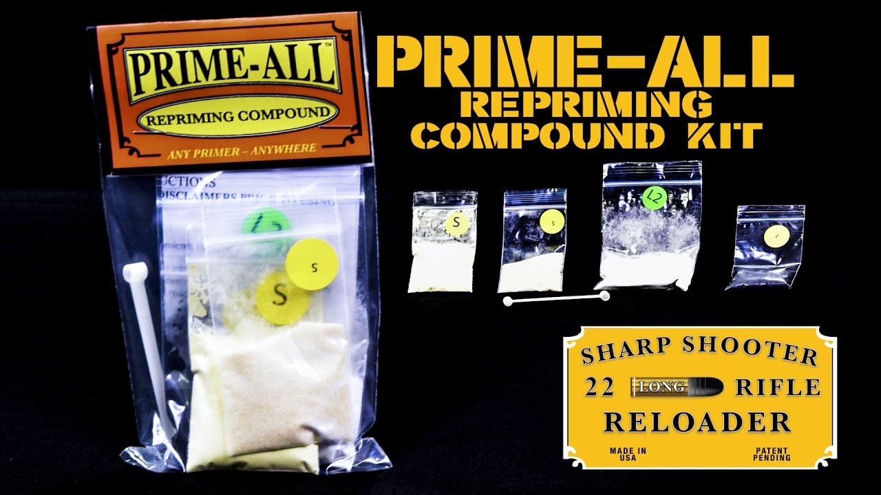 VIDEO 1 - PRIME ALL REPRIMING COMPOUND - YouTube