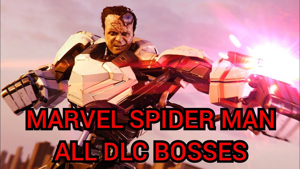 Marvel Spider Man All DLC Bosses ( PC With Controller ) - YouTube