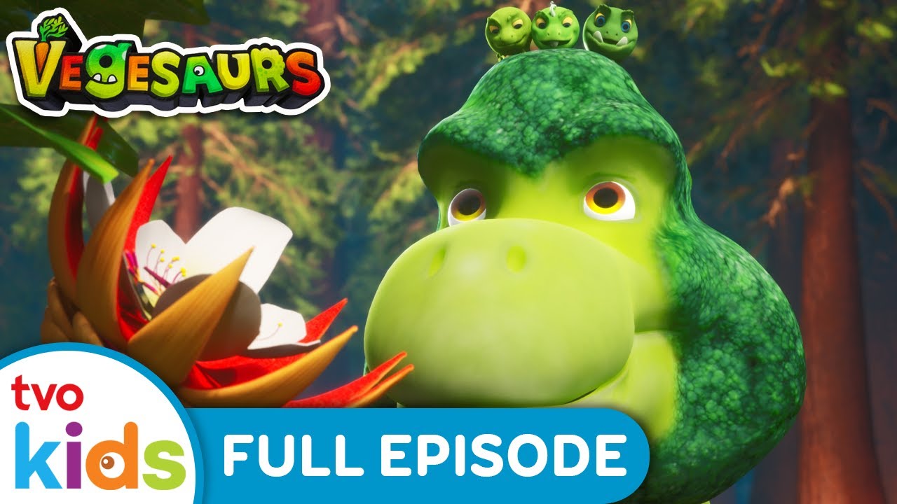 Bloom Feast 🌸 | 🦖 VEGESAURS 🌽 | Season 2 | 🥕 Ginger and the Pea-Rexes ...