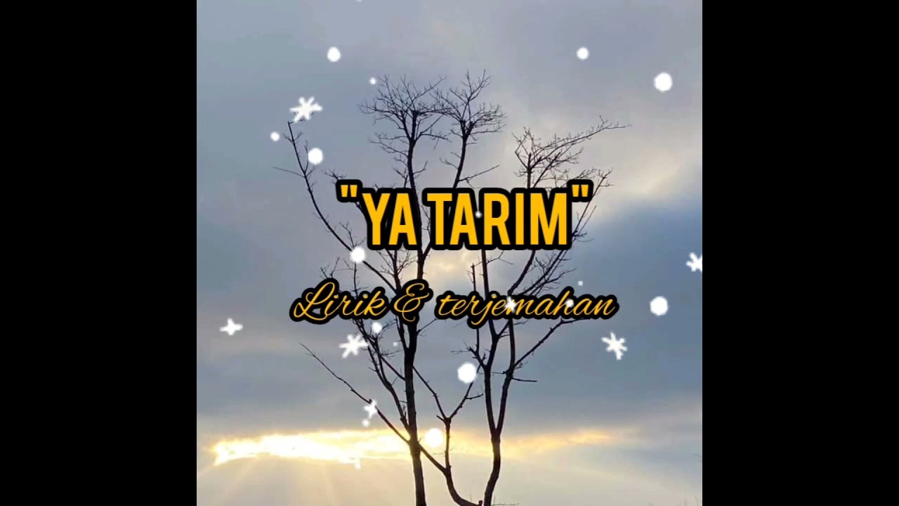 Sholawat "Ya Tarim" lirik & terjemahan - YouTube