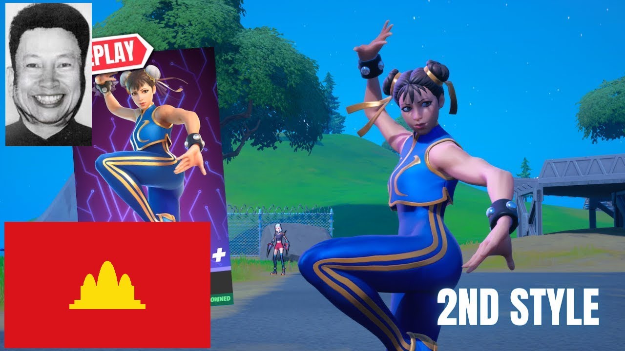 NEW FORTNITE CHUN LI SKIN GAMEPLAY|POL POT FACECAM - YouTube