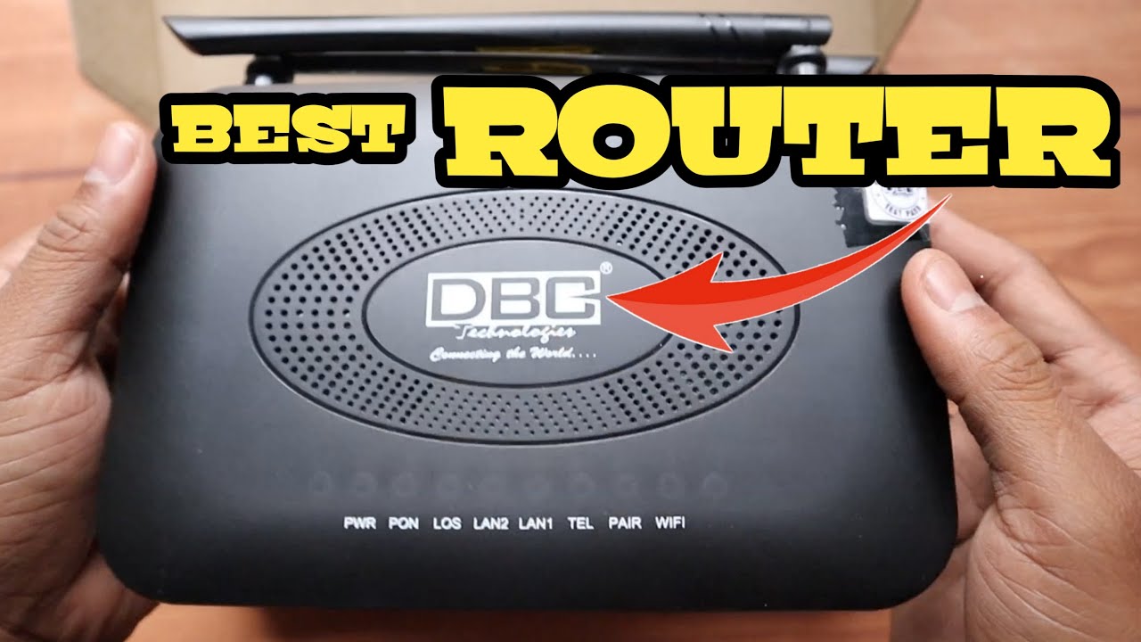 dbc HGU V210 2N 300 Mbps Wireless Router Unboxing - YouTube